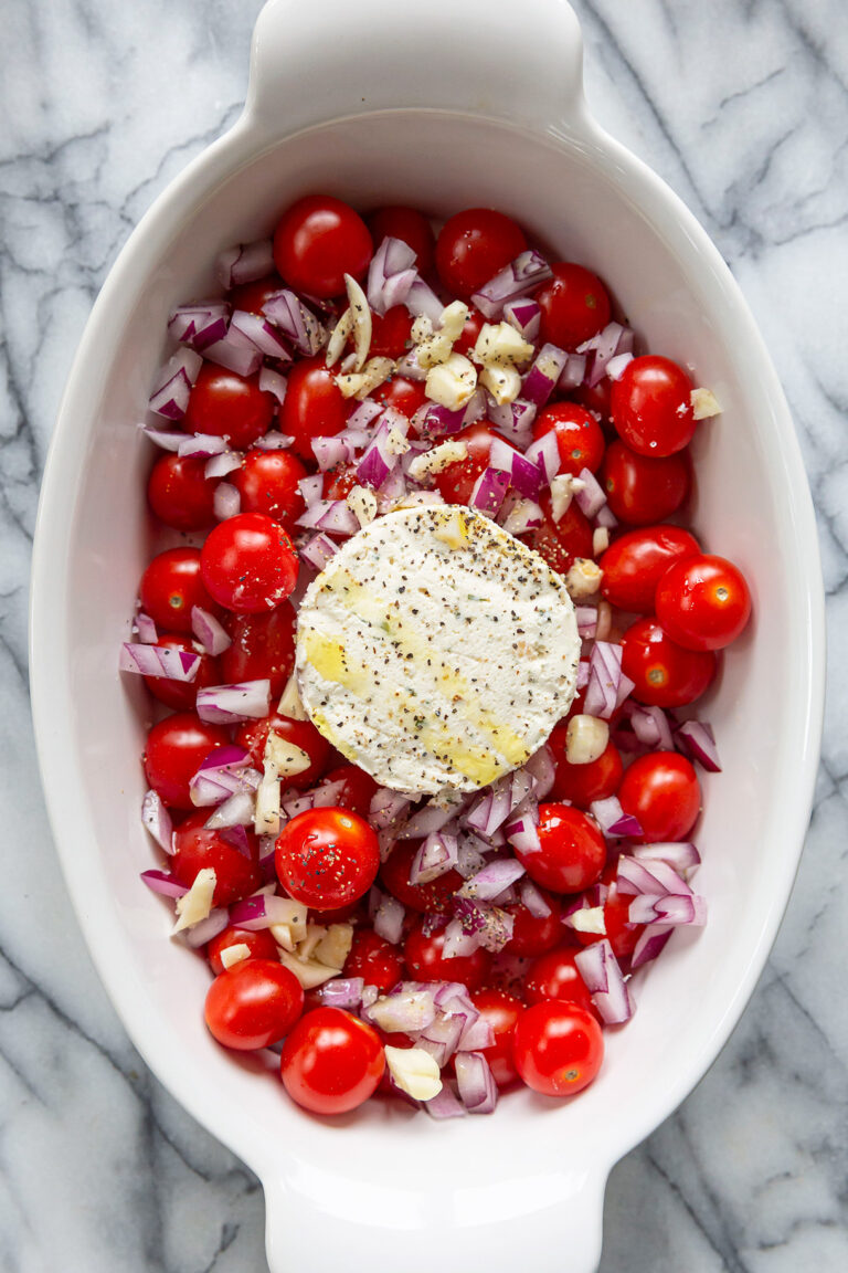 Baked Boursin Dip with Roasted Tomatoes - Best Appetizers
